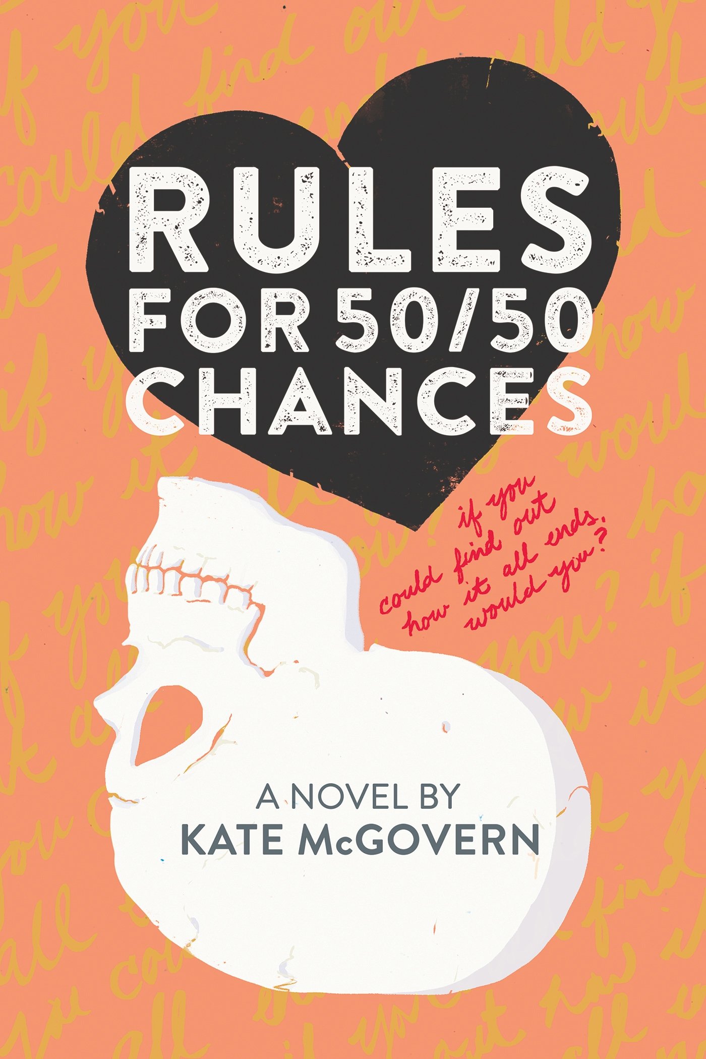 Rules for 50/50 Chances by Kate McGovern | The Candid Cover