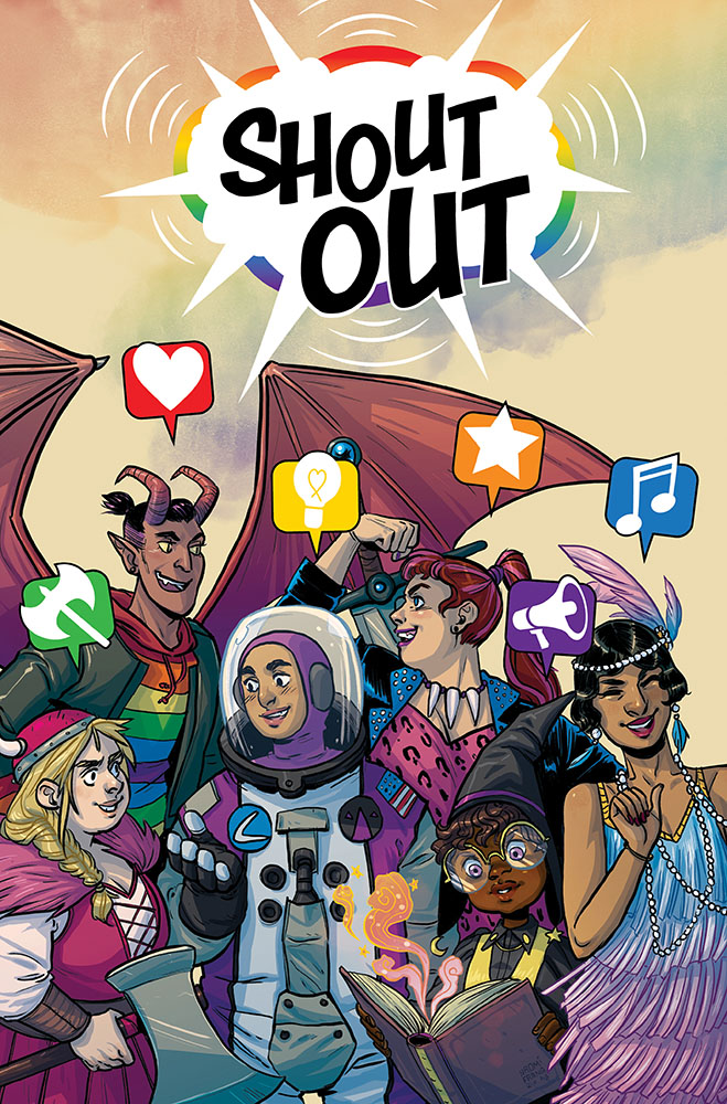 Shout Out Anthology The Candid Cover