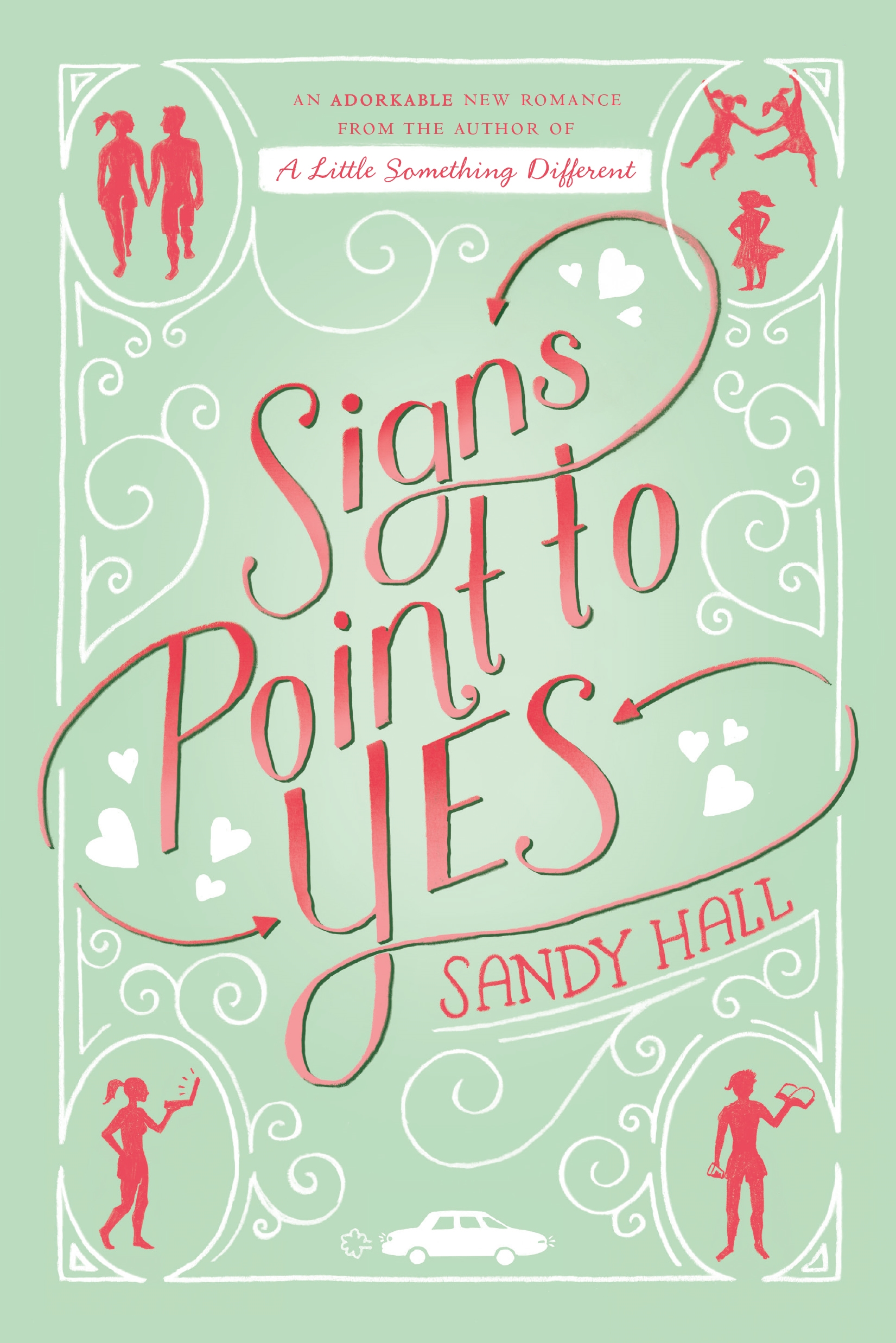 Review: Signs Point to Yes by Sandy Hall | The Candid Cover